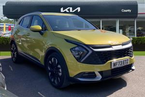 Kia Sportage 1.6 T-GDi ISG PHEV 3 in Splash Lemon £30,700