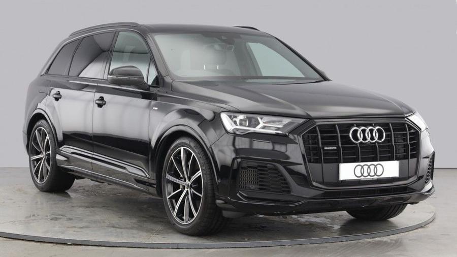 Used 2022 Audi Q7 Black Edition 55 TFSI quattro 340 PS tiptronic £ ...