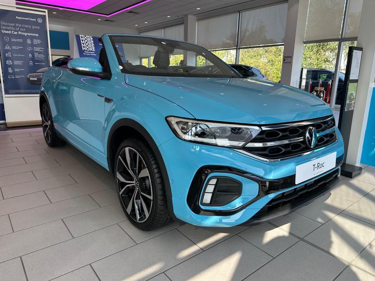 New Volkswagen T-Roc 1.5 TSI R-Line DSG 2WD Euro 6 2dr £42,534 10 miles ...