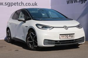 Volkswagen ID.3 Pro Performance 58kWh 1ST Edition Auto 5dr in PEARL ...