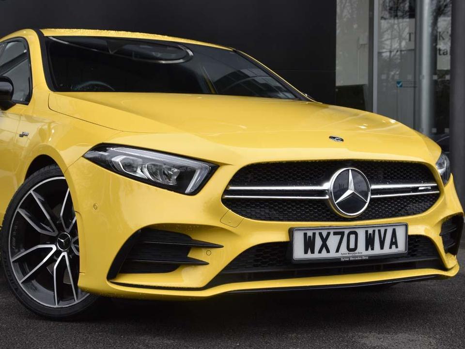 Used 2020 Mercedes-Benz A-Class Yellow £28,290 WX70WVA | Sinclair Group