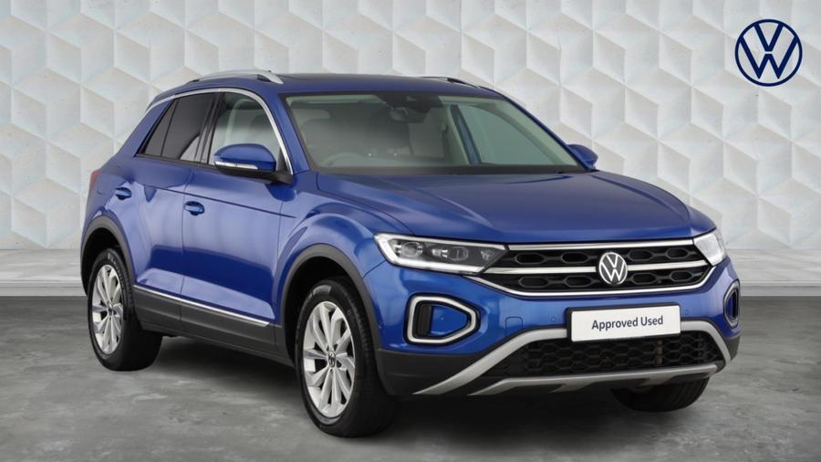 2022 Volkswagen T-roc - Ravenna Blue - £21,400 | Bath Volkswagen