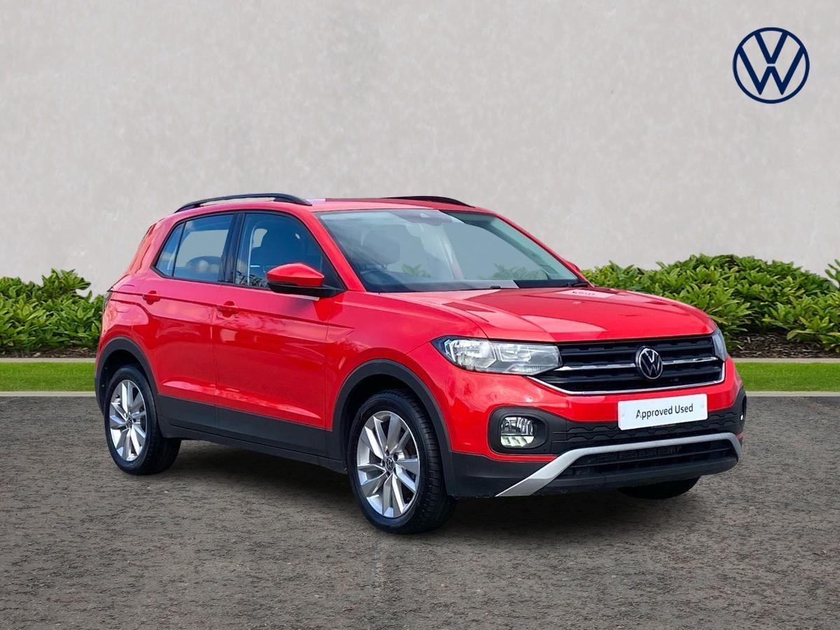 Used 2021 Volkswagen T-CROSS 1.0 TSI SE Hatchback £15,500 30,300 miles ...