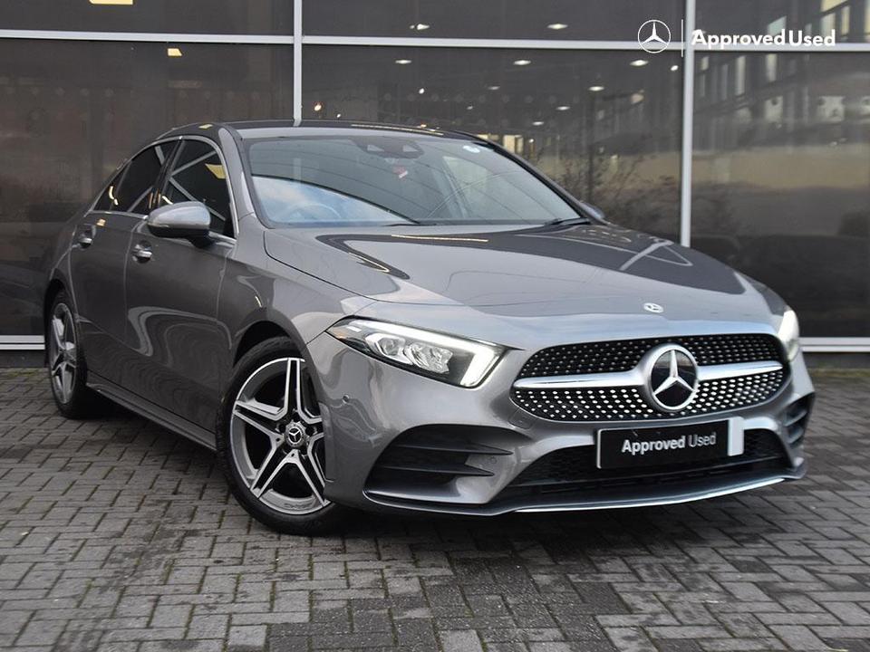 Used 2020 A-Class A 200 AMG Line Saloon Grey | Mercedes-Benz of Cardiff ...