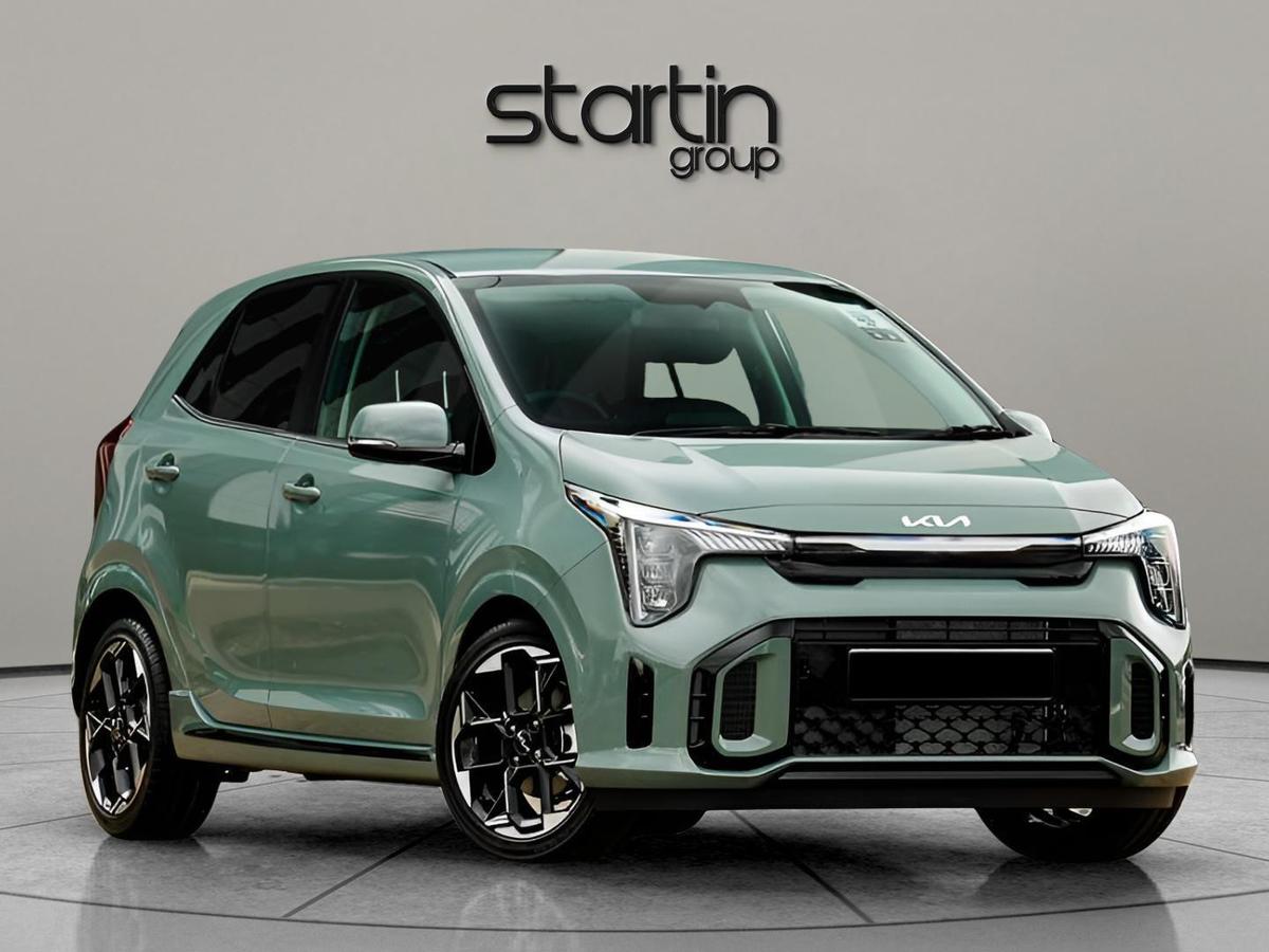 New Kia Picanto 1.0 GT-Line Euro 6 5dr £16,570 1 miles Blaze Red ...