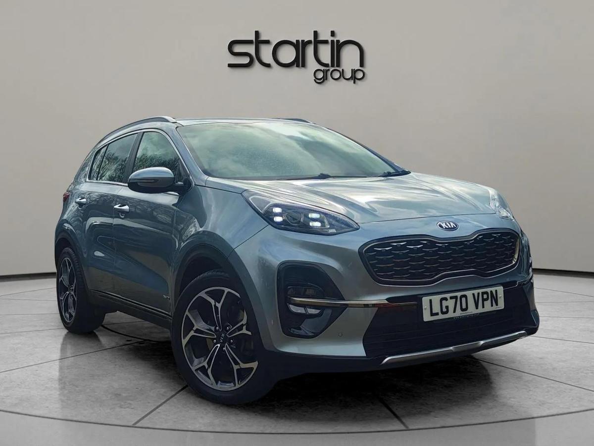 Used 2020 Kia Sportage 1.6 T-GDi GT-Line DCT AWD Euro 6 5dr £17,499 46,401 miles Silver ...