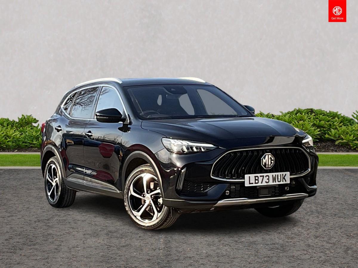 Used 2023 MG MG HS 1.5 T-GDI Trophy DCT Euro 6 5dr £18,495 9,900 miles Black | Caffyns