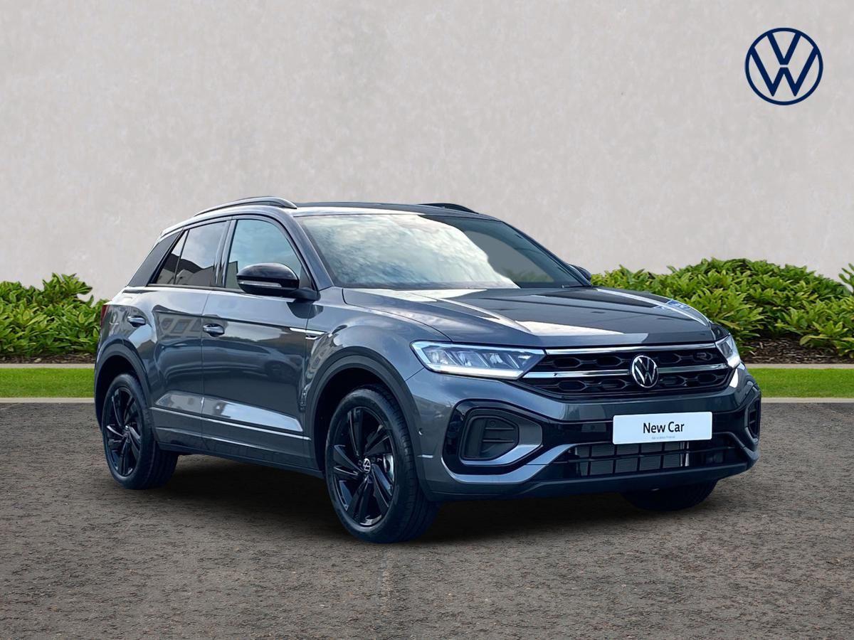 New Volkswagen T-Roc 1.5 TSI R-Line DSG Euro 6 5dr £36,372 Indium Grey ...