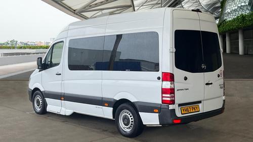 Used 2017 Mercedes-Benz Sprinter 12 Seat + Driver Minibus Bus ...