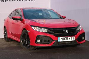 Honda Civic 1.0 VTEC Turbo SR Euro 6 5dr in RALLYE RED £10,995