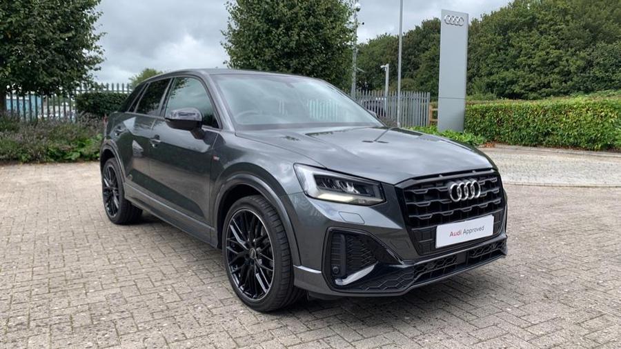 Used 2021 Audi Q2 Black Edition 35 TFSI 150 PS S tronic £29,537 10,454 miles Grey | Mon Motors