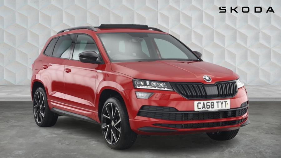 2018 Skoda Karoq - Red - £17,531 | Capitol Škoda Newport