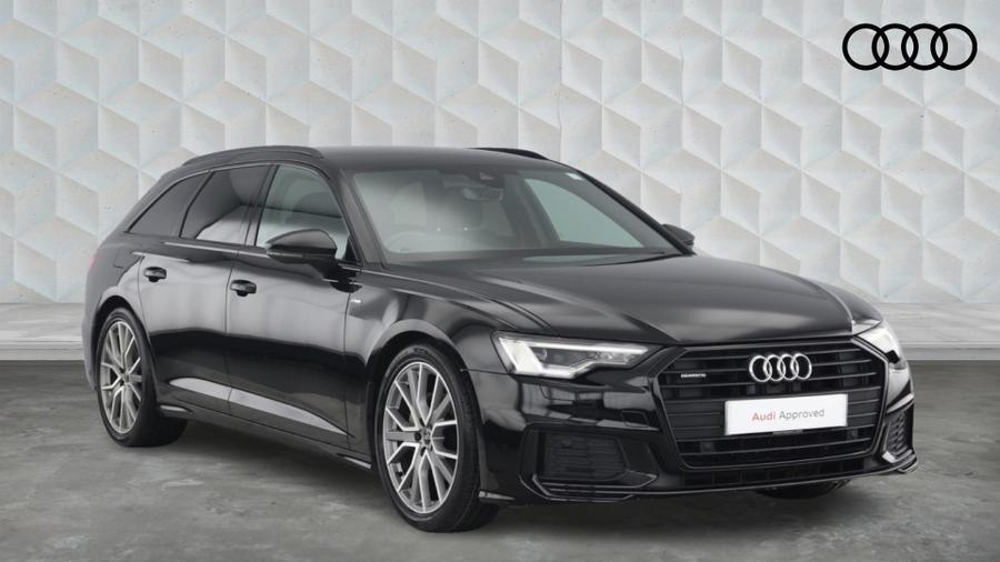 Used 2022 Audi A6 Avant Black Edition 40 TDI quattro 204 PS S tronic £ ...