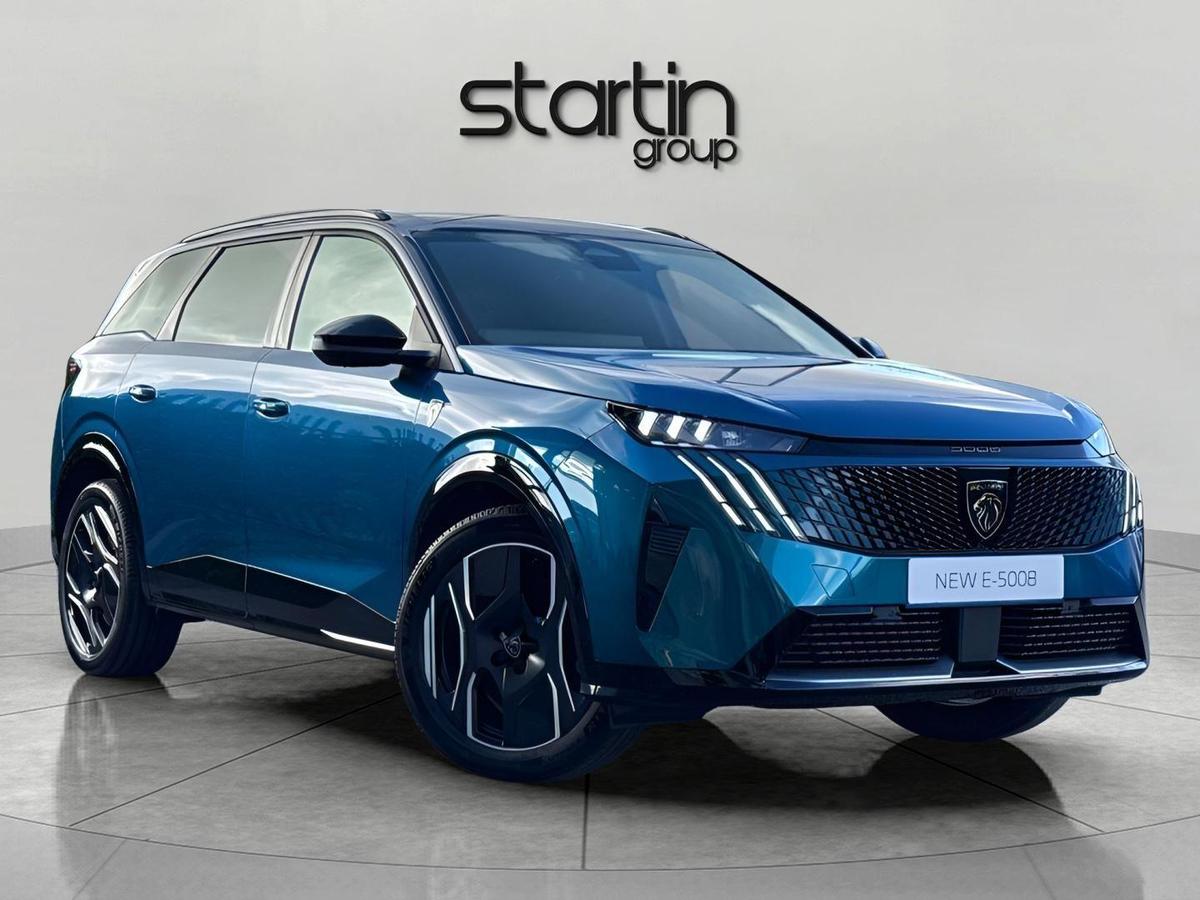 New Peugeot E-5008 73kWh GT Auto 5dr £49,950 7 miles Obsession Blue ...