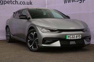 Kia EV6 77.4 kWh GT-LINE in Steel Matte Grey £27,195