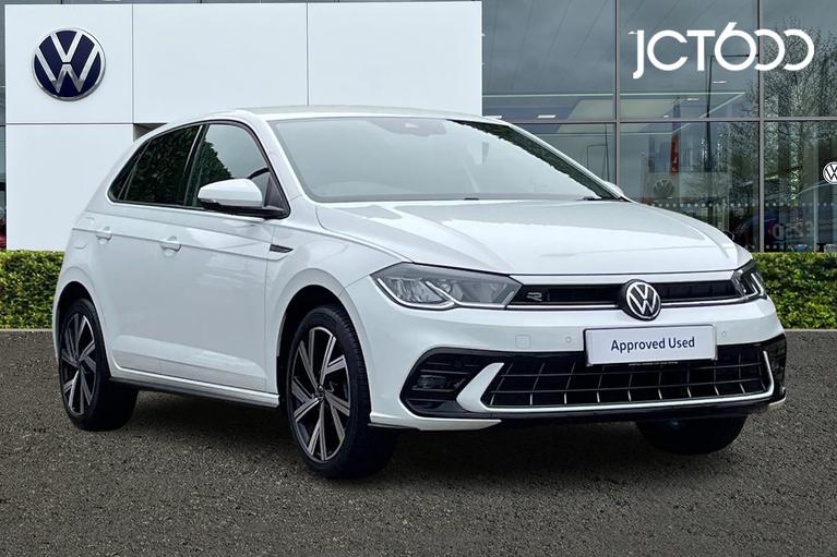 2022 VOLKSWAGEN Polo 1.0 TSI R-Line Hatchback 5dr Petrol DSG Euro 6 £ ...