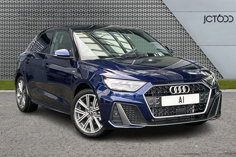 ~ Audi A1 Audi A1 Sportback S line 30 TF £28,800 10 miles Navarra blue ...