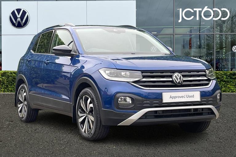 2024 VOLKSWAGEN T-Cross Black Edition 1.0 TSI 110PS 7-speed DSG £22,607 ...
