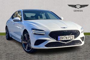 Genesis G70 2.0T [245] Sport 4dr Auto [Innovation Pack] £29,490 1,256 miles Alta white | Ancaster