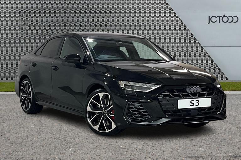 1900 AUDI S3 Audi S3 Saloon Black Edition T £52,800 10 miles Mythos ...