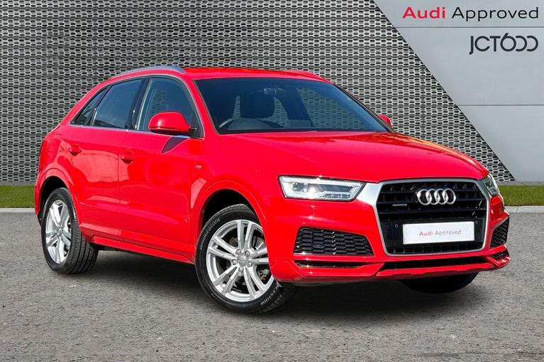 2017 AUDI Q3 TFSI QUATTRO S LINE EDITION £15,293 62,760 miles RED | JCT600