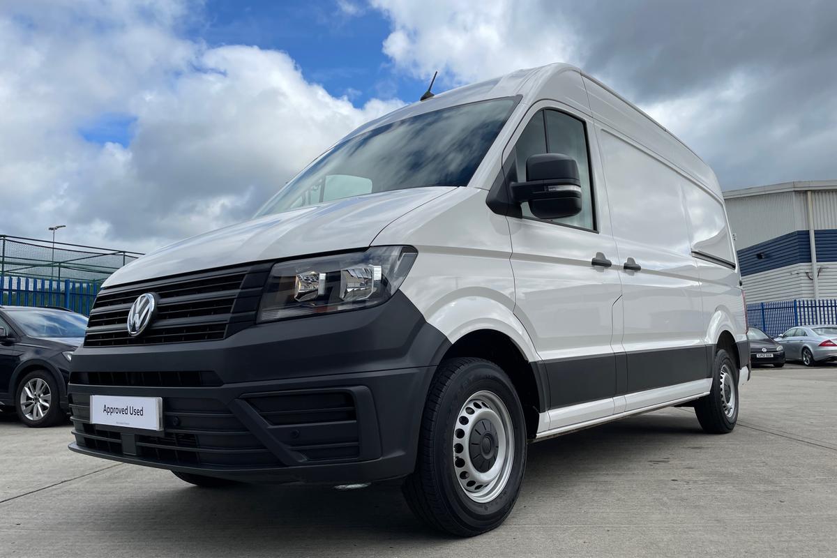 2024 VOLKSWAGEN Crafter CR35 Panel van Trendline MWB 140 PS 2.0 TDI 8sp ...