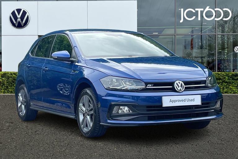 2018 Volkswagen Polo R-LINE TSI £13,295 37,205 miles BLUE | JCT600