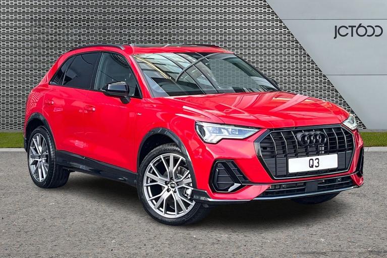~ Audi Q3 Audi Q3 Black Edition 35 TFSI £43,680 ~ miles Progressive red ...
