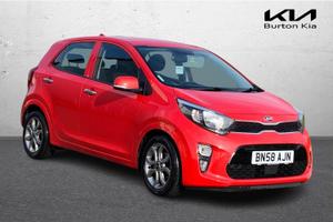 Kia Picanto 1.25 MPi 3 in Chilli Red £9,000