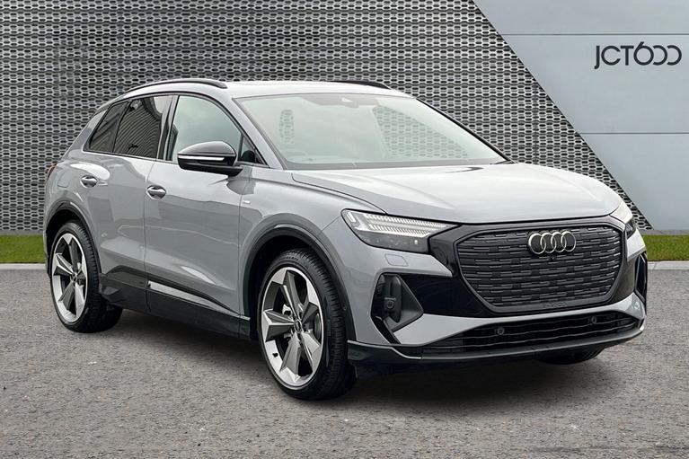 2025 AUDI Q4 e-tron 55 Quattro Black Edition SUV £63,425 10 miles ...