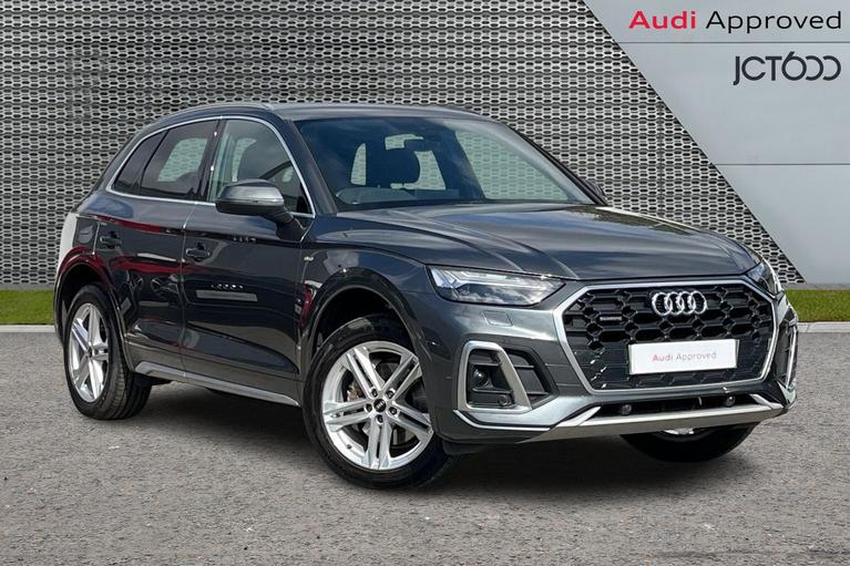 2022 AUDI Q5 TDI QUATTRO S LINE £35,721 11,303 miles GREY | JCT600