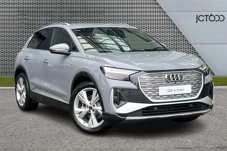 2025 Audi Q4 Audi Q4 S line 35 e-tron 1250 £46,800 10 miles Pebble grey ...