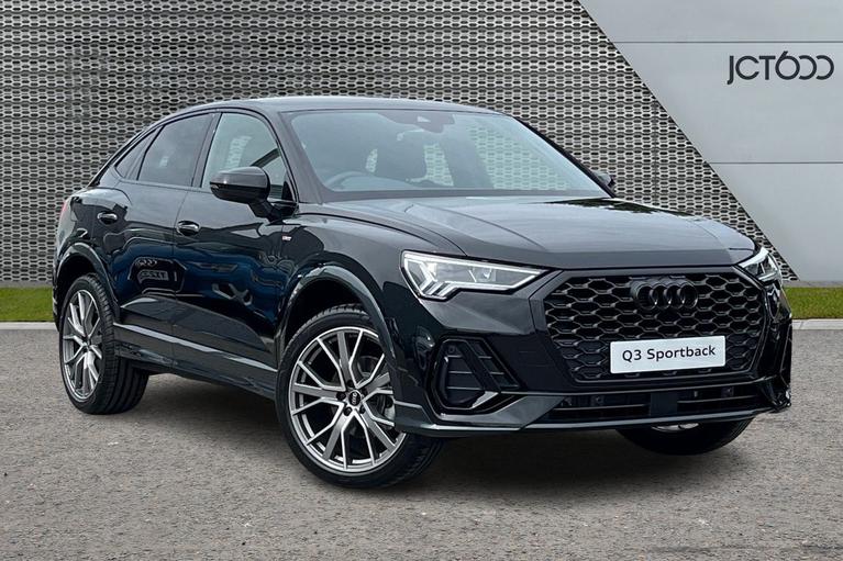 ~ AUDI Q3 Audi Q3 Sportback Black Edition £44,035 ~ miles Mythos black ...