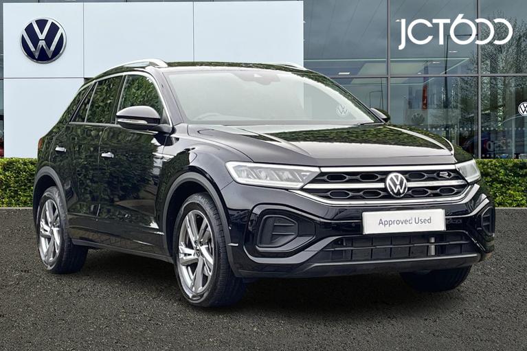 2024 VOLKSWAGEN T-Roc R-Line 1.5 TSI 150PS 7-speed DSG £29,789 4,045 miles Black | JCT600