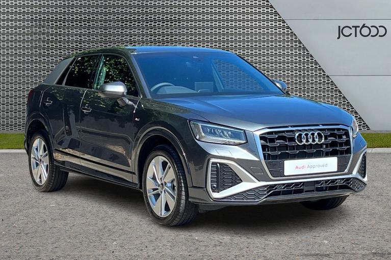 ~ AUDI Q2 S line 30 TFSI 116 PS 6-speed £32,100 6 miles Daytona Grey ...