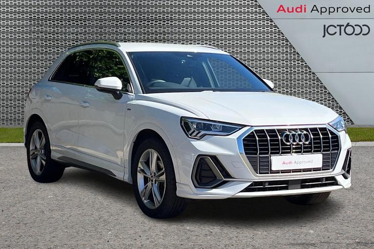2023 Audi Q3 S line 35 TDI 150 PS S tronic £30,250 16,975 miles Glacier ...