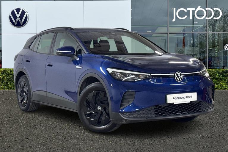 2022 VOLKSWAGEN ID.4 Life 52kWh Pure 148PS 1-speed automatic 5 Door £ ...