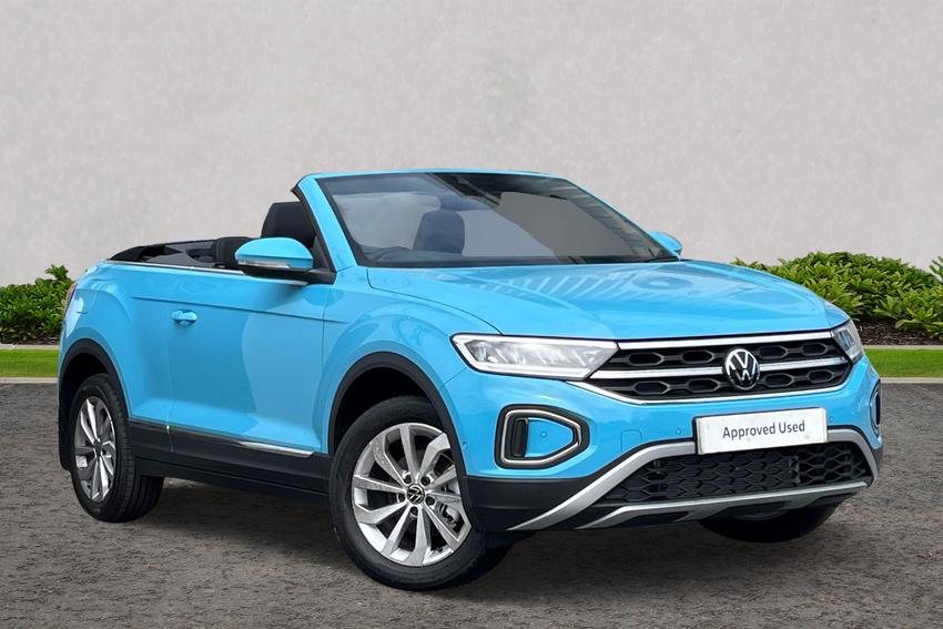 Used 2025 Volkswagen T-ROC Cab Mk1 Facelift 2022 1.5TSI 150PS Style DSG ...