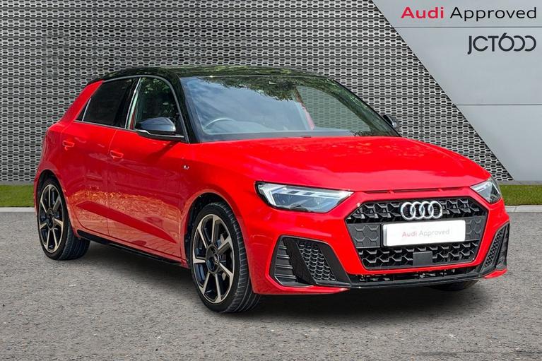 2022 Audi A1 Sportback Black Edition 35 TFSI 150 PS S tronic £23,985 21,001 miles Misano red ...