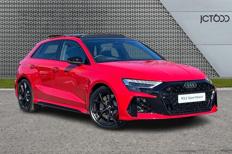 ~ AUDI Rs3 Audi RS 3 Sportback 400 PS S t £62,105 ~ miles Progressive ...