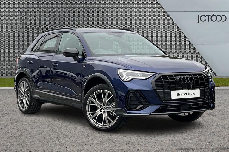~ AUDI Q3 Audi Q3 Black Edition 35 TFSI £40,445 ~ miles Navarra blue ...