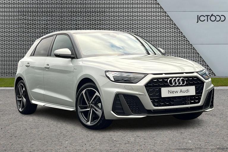 1900 AUDI A1 Audi A1 Sportback S line 30 TF £27,710 ~ miles Dew silver ...