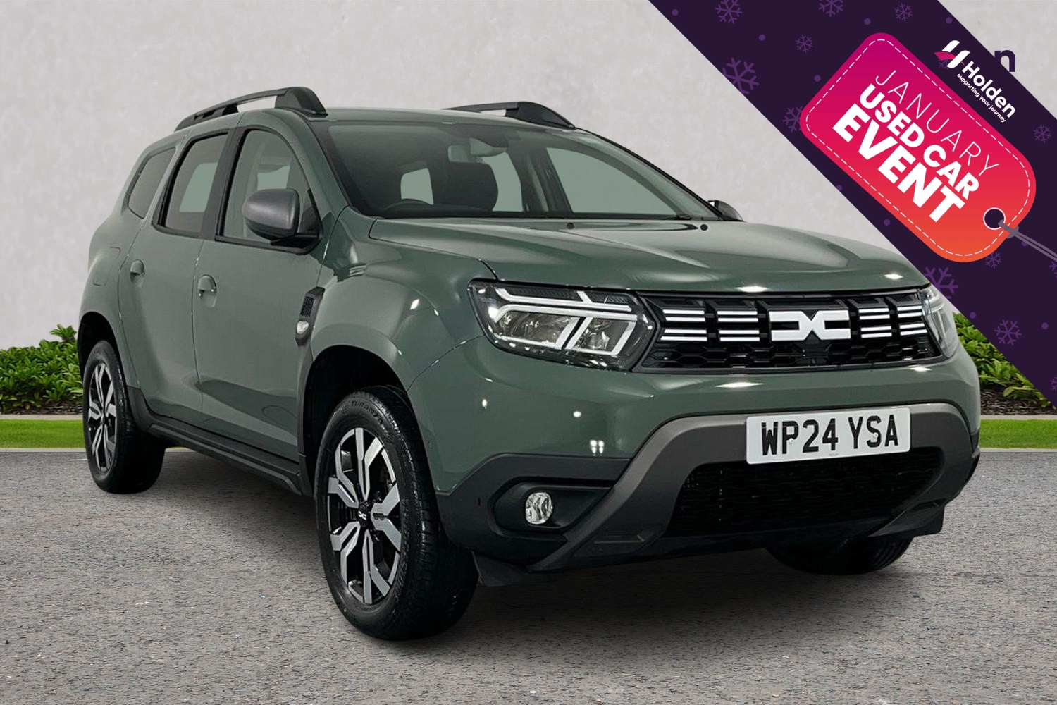 2024 Dacia Duster 1.0 TCe Journey SUV 5dr Petrol Manual Euro 6 16 700 12 668 miles Green Holden Dacia