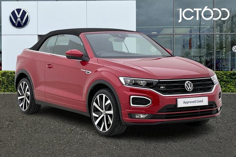 2021 VOLKSWAGEN T-Roc 1.5 TSI EVO R-Line Cabriolet 2dr Petrol DSG Euro ...