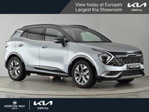 Kia Sportage 1.6 T-GDi ISG HEV GT-LINE S in Lunar Silver With Black Roof £32,250