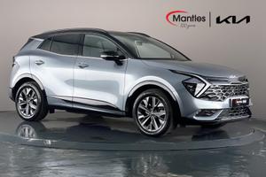 Kia Sportage 1.6 T-GDi ISG HEV GT-LINE S in Lunar Silver With Black Roof £35,750