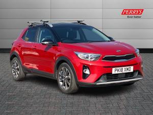 Kia Stonic 1.0 T-GDi FIRST EDITION in Blaze Red with Black Roof £8,291