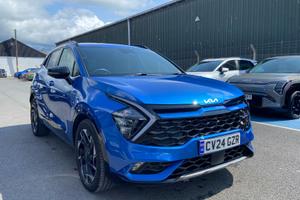 Kia Sportage 1.6 T-GDi ISG 48V GT-LINE in Blue Flame £28,495