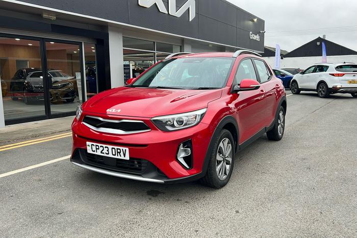 KIA Stonic 1.0 T-GDi ISG 2 in Blaze Red £16,695