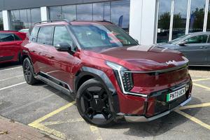 Kia EV9 99.8 kWh GT-LINE S in Aurora Red £63,520